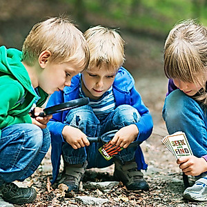 ORIENTAL CHERRY Outdoor Toys for Kids Ages 4-8 - Seek and Find Scavenger Hunt Card Game - Summer Fun Outside Yard Camping Activities for Family Toddlers Age 3-5 8-12