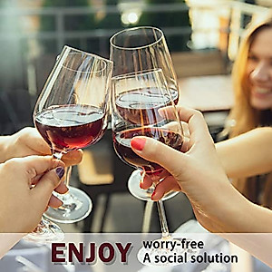 Wine Sulfite Filter To Remove Sulfite And Histamine, Eliminate Headaches, Reduce Wine Allergies(12 Pack)