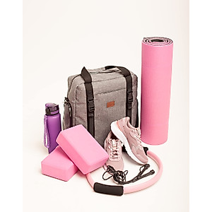 NATI LINE Yoga Mat Backpack. New zipper, more stronger and durable! Yoga mat carrier. Yoga backpack with Adjustable elastic straps to hold Yoga Mats. Multi Purpose bag For Office, Yoga, Travel and Gym