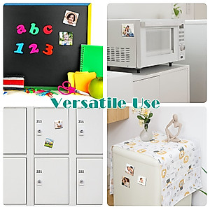 20 Pieces Sublimation Magnet Blanks Fridge Magnets, Square Sublimation Blanks DIY Photo Magnets for Refrigerator, Fridge Decorative Magnets for Whiteboard Office Calendar Kitchen Home Wall Decor etc