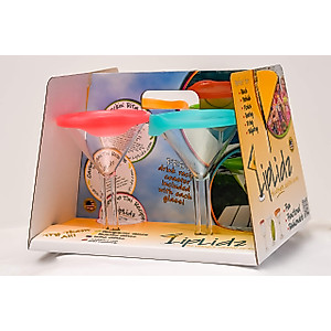 LipLidz ~ 10 oz. Martini Glass w/Attachable Drink-thru Lid (4 Pack)