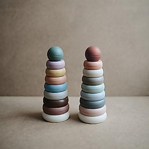 mushie Stacking Rings Toy | Made in Denmark (Original)