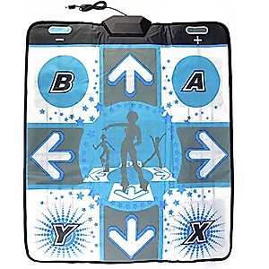 OSTENT Non-slip Dance Pad Dancing Mat for Nintendo Wii Gamecube NGC Console Dance Revolution DDR Video Games