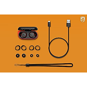 Philips GO A7507 Wireless Sports Headphones with Noise Canceling Pro (ANC), Bluetooth Multipoint and Bone Conduction Microphones for Crystal-Clear Calls, Black