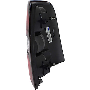 Evan Fischer Driver Side Tail Light Lens and Housing Compatible with 2006-2010 Ford Explorer