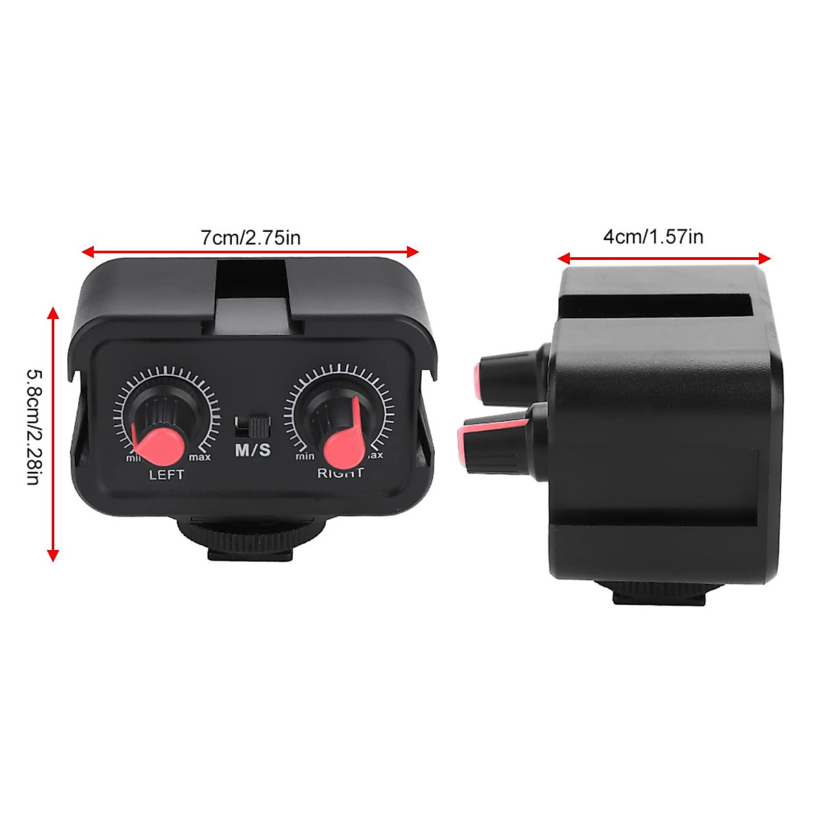 Camera Mixer Dslr Mixer o Camera Mixer o Camera Mixer WSV2 2 Channel Universal Microphone o Adapter Mixer with 3.5mm Inputs for DSLR Cameras