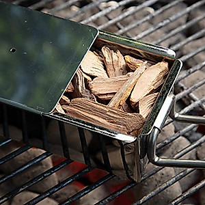 Camerons Products Alder Wood Smoker Chips ~ (2lb. Coarse), 260 cu. in. - 100% All Natural, Coarse Wood Smoking and Barbecue Chips, Packaging May Vary