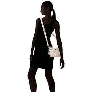 Kipling womens WomenÂ’s Arto Small Bag, Lightweight Everyday Purse, Casual Nylon Shoulder Crossbody Bag, Metallic Glow, 9.75 L x 8.25 H 1.25 D US