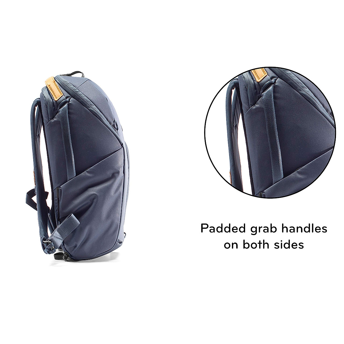 Peak Design Everyday Backpack Zip 15L Midnight, Carry-on Backpack with Laptop Sleeve (BEDBZ-15-MN-2)