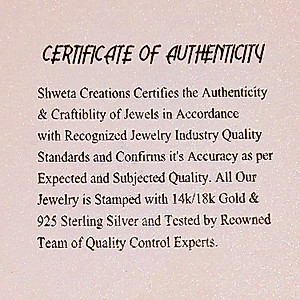 Shweta Creations White Gold Diamond Stud Earrings| 0.19 carat Diamond Stud Earring with prong Setting|Ideal Gift For Her