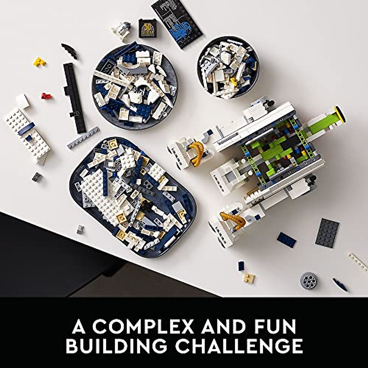 LEGO Star Wars R2-D2 75308 Droid Building Set for Adults, Collectible Display Model with Luke Skywalker’s Lightsaber, Great Birthday for Husbands, Wives, any Star Wars Fans