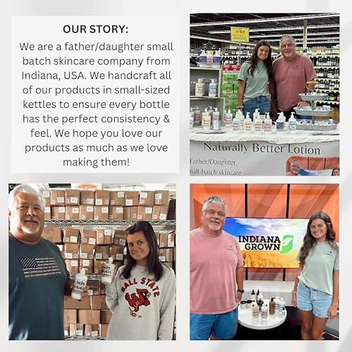 The Lotion Company 24 Hour Skin Therapy Lotion, Baby Powder Fragrance, Full Body Moisturizer, w/ Aloe Vera, Paraben Free, Made in USA, 16 oz bottle + 2 oz travel size