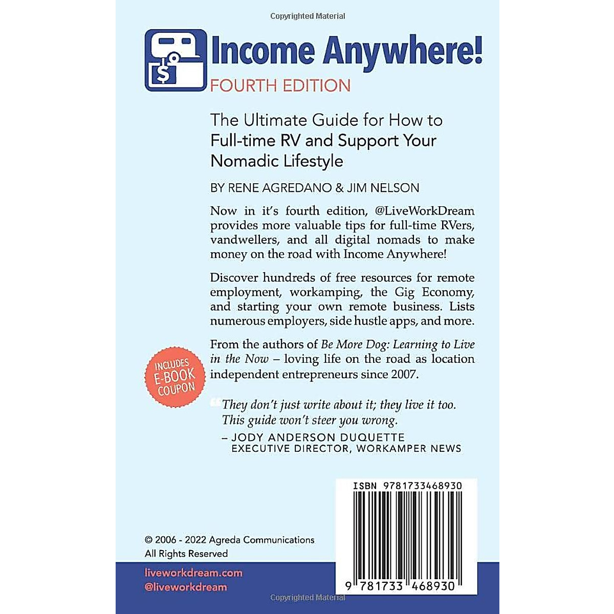 Income Anywhere!: The Ultimate Guide for How to Full-time RV and Support Your Nomadic Lifestyle