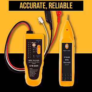 InstallerParts Professional Network Tool Kit 15 In 1 - RJ45 Crimper Tool Cat 5 Cat6 Cable Tester, Gauge Wire Stripper Cutting Twisting Tool, Ethernet Punch Down Tool, Screwdriver, Knife