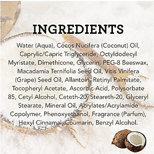 NATURE WELL Extra Virgin Coconut Oil Moisturizing Cream for Face, Body, & Hands, Anti Aging, Firming, Restores Skin's Moisture Barrier, Provides Intense Hydration For Dry & Dull Skin (16 Oz)