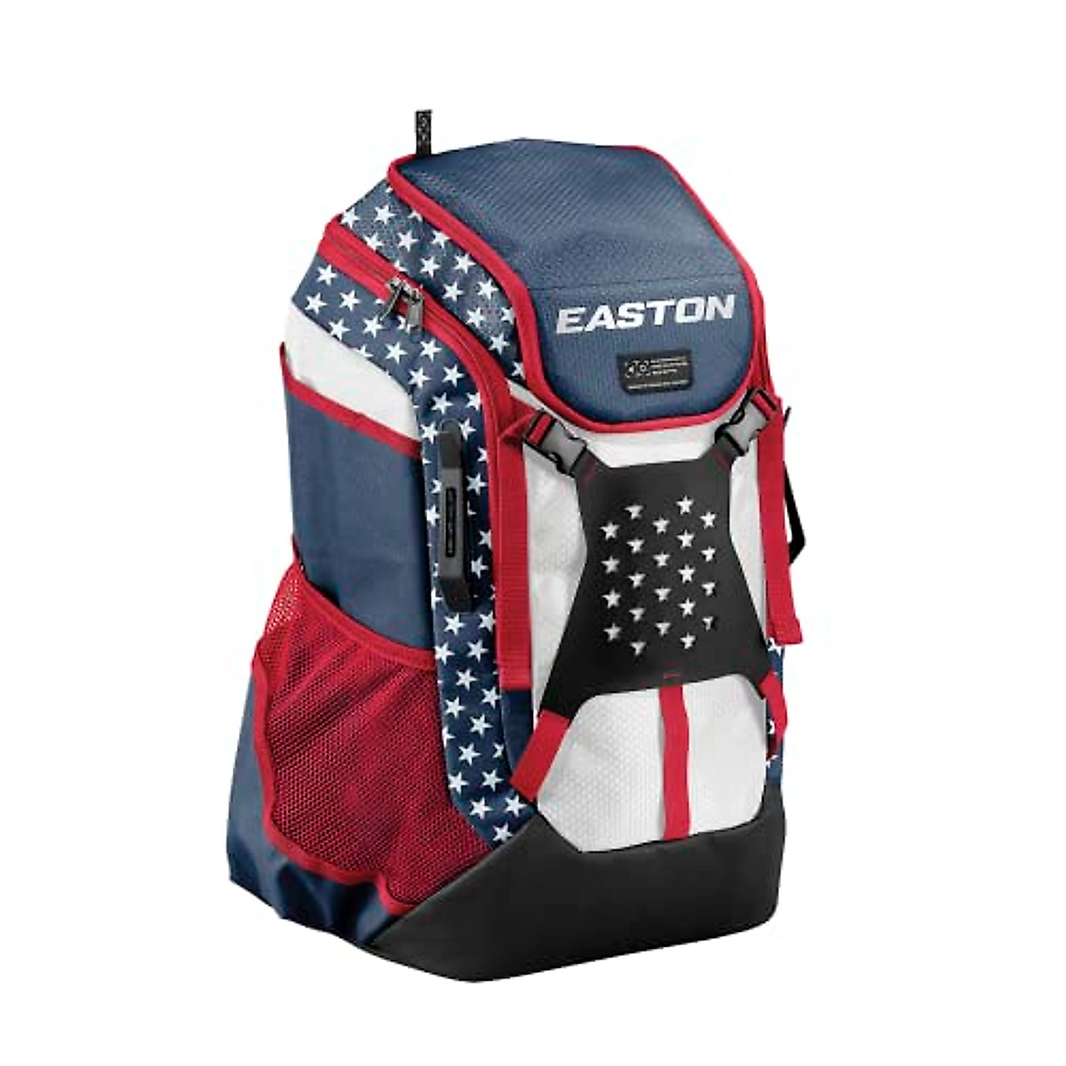 Easton | Walk-Off NX Backpack Bag Series | Adult | Team Logo Embroidery Panel | Stars & Stripes