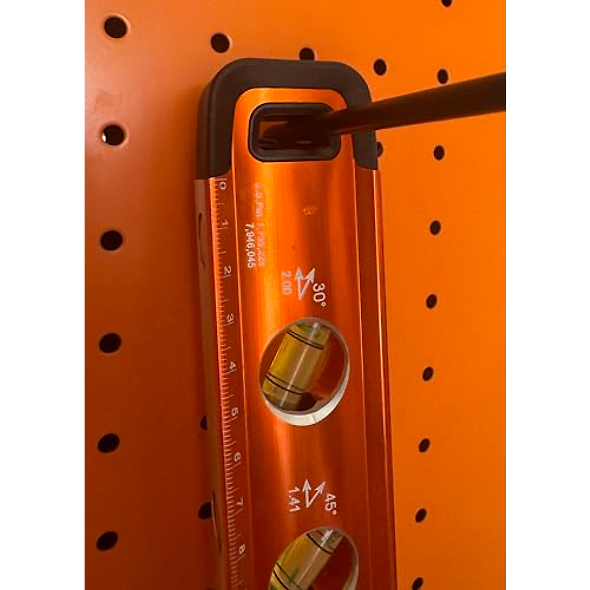 Swanson Tool Co SVT011 11-Inch Savage Aluminum Torpedo Level with Neodymium Magnets,Orange