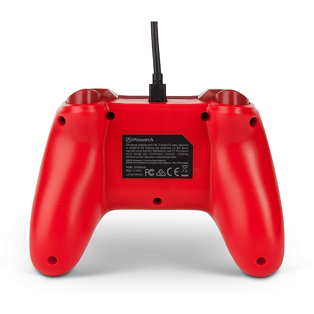 PowerA Wired Controller for Nintendo Switch - Pokémon: Charmander Blaze, Gamepad, Game controller, Wired controller, Officially licensed