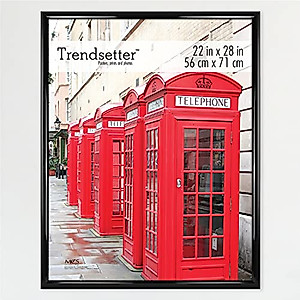 MCS Trendsetter Poster Frame, Black, 22 x 28 in, Single