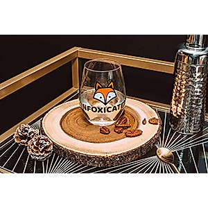 "Infoxicated" Oversized Stemless Wine Glass | Holds 20 Ounces