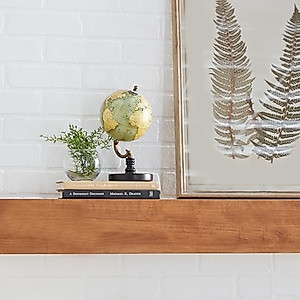 Deco 79 Wood Globe, 5" x 5" x 9", Green