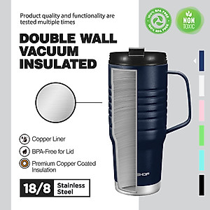 HAUSHOF 24 oz Travel Mug, 2 Pieces
