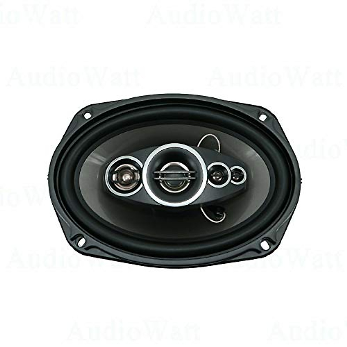 Audiobank 2X AB-690 6"x9" 1400 Total Power Handling Watts 5-Way Car Audio Stereo Coaxial Speakers Frequency Response: 45-20,000 Hz MidRange Injection Cone Woofer
