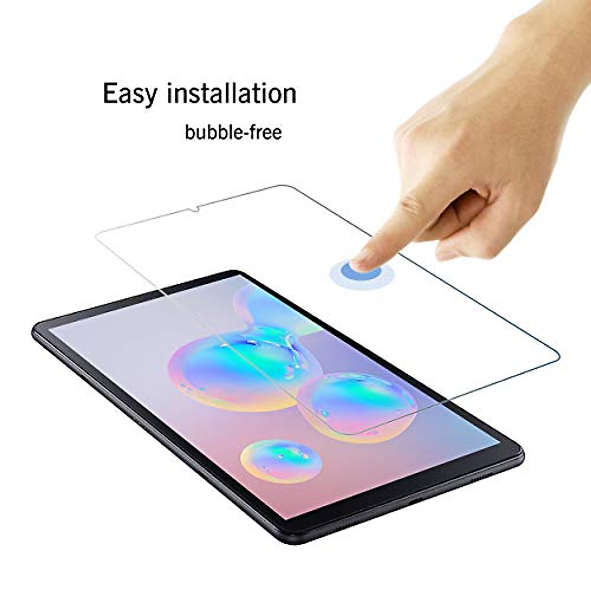 Ailun Screen Protector for Galaxy Tab S6, Tempered Glass 9H Hardness, 2.5D Edge, Ultra Clear, Anti-Scratch, Case Friendly