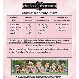 Sterling Silver Mom and Me Double Heart Bracelet Set for Mom and Daughter (Set-MED)