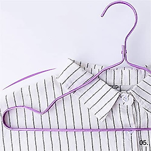 N/A 5pcs Aluminum Alloy Non-Slip Non-Slip Hanger Clothes Hanger Clothes Storage Rack Hanger ( Color : Gray , Size : 29*17.5cm )