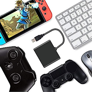 Tangxi Adapter for Keyboard and Mouse xim USB Switch Mices for Ps4/ One/Switch