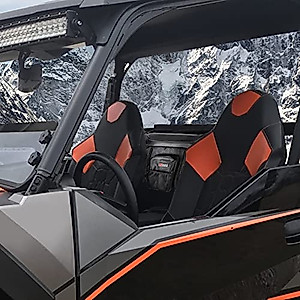 Hutexico For General 1000 Storage Accessories, Behind Seat Bag Center Seat Shoulder Bag Gear Bag UTV Storage Bag For Polaris General 1000/1000-4 / XP 1000 / XP 4 1000 2016-2023 (Black)