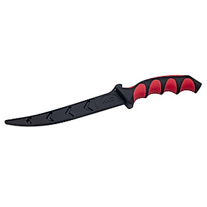 Strike King (FK6KVD) KVD 6 Filet Knife, Red, 4116 Germain Stainless Steel Blade
