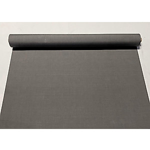 Charcoal Gray Domestic Marine Acrylic Awning Fabric Outdoor UV Resistant DWR 60 Inches Wide by The Yard