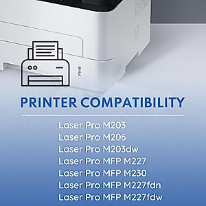 30A Black Toner Cartridge CF230A 2-Pack | CF230A-2PK 30A Black Ink Remanufactured Replacement for HP 30A Toner CF230AD Compatible with Laser Pro MFP M227fdn Series Printer Ink | CF230A Two Pack