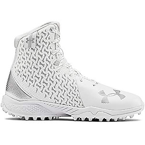 Under Armour Women's UA Highlight Turf Lacrosse Cleats 5.5 White