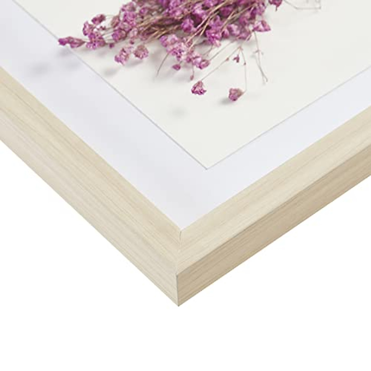 Madison Park Wall Art Living Room Décor - Sundried Natural Flowers in Shadowbox Frame, Floral Home Accent, Bedroom Decoration, Ready to Hang, 12" W x 24" H x 1.25" D, Multi 2 Piece