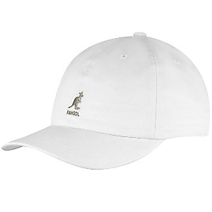 Kangol Washed Baseball - White/1SFM White, One Size