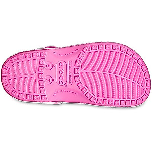 Crocs Unisex Barbie Classic Clogs, Electric Pink, Numeric_10 US Men