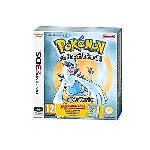 3DS Pokemon Silver Packaged Download Code (Nintendo 3DS)