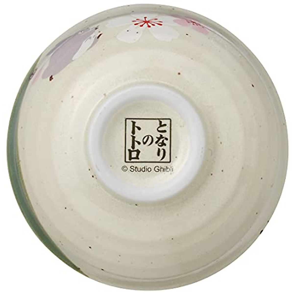 Studio Ghibli via Bluefin Porcelain My Neighbor Totoro Traditional Japanese Dish Series - Bowl [Sakura/Cherry Blossom] - Official Studio Ghibli Merchandise