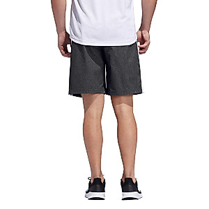 adidas Men’s Woven Active Short (Medium, Black/White Stripe)