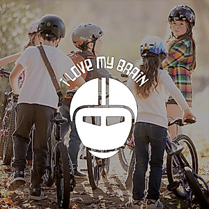 Nutcase, Little Nutty, Kids Bike Helmet with MIPS Protection System and Removable Visor, Love Bug Gloss MIPS, Toddler