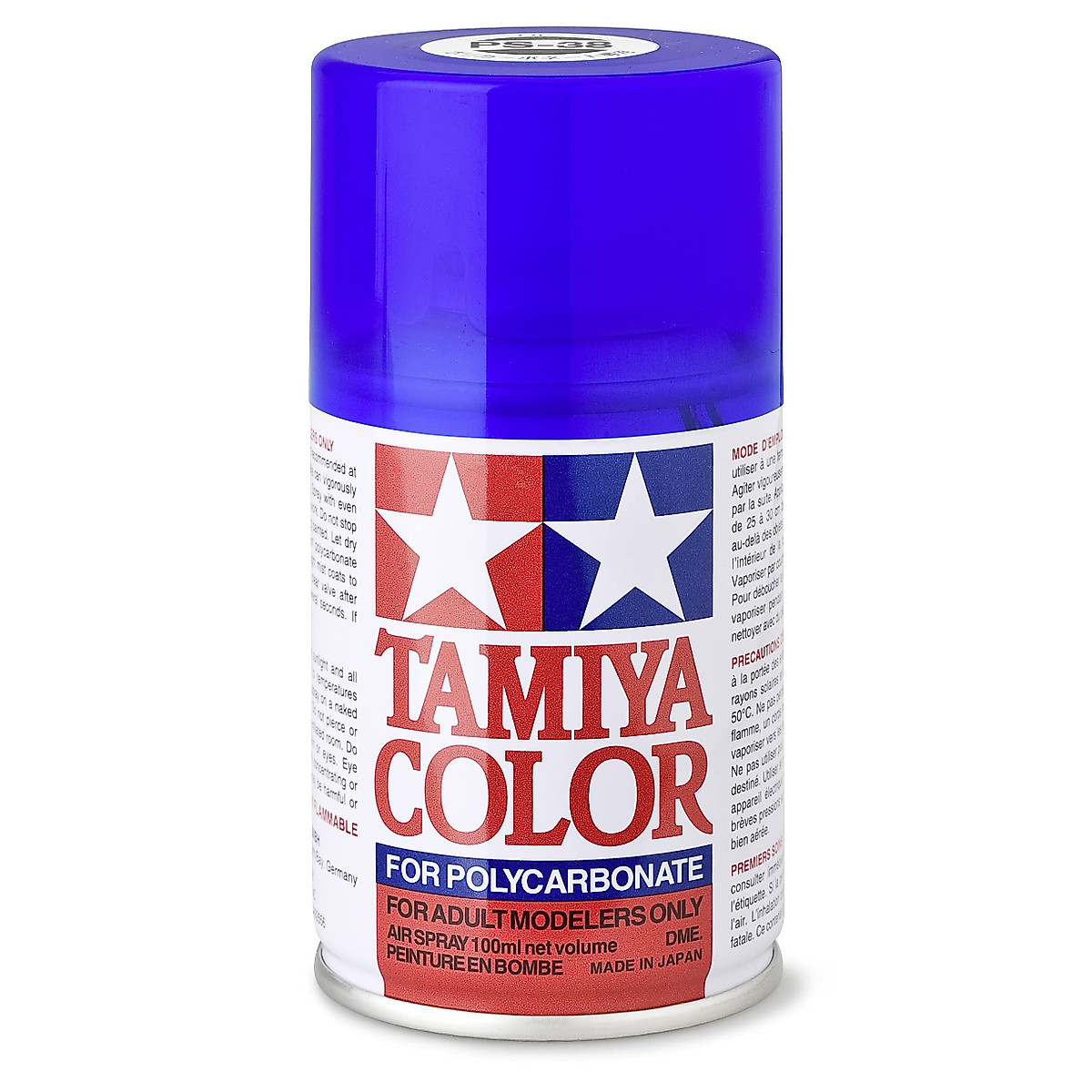 TAMIYA Polycarbonate Paint PS-38 Translucent Blue