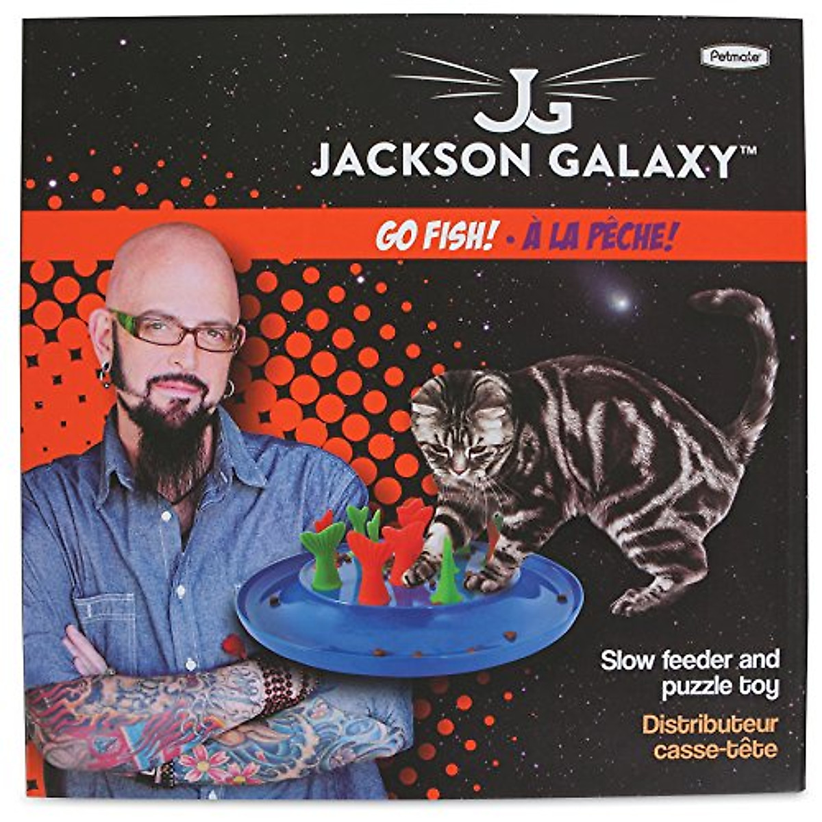 Petmate Jackson Galaxy Go Fish Cat Toy