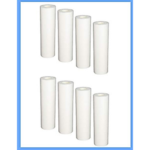 SpectraPure Micro-Tec compatible Sediment Cart, 0.5 Micron to 10" 8 PACK