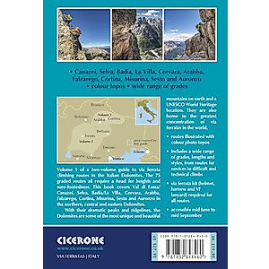 Via Ferratas of the Italian Dolomites: Vol 1: 75 routes-North, Central and East Ranges