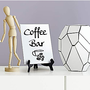 Signs ByLITA Coffee Bar, Table Sign, 6" x 8" (White)