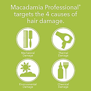 Macadamia Professional Hair Care Sulfate & Paraben Free Natural Organic Cruelty-Free Vegan Hair Products Ultra Rich Hair Repair Shampoo, 10oz (packaging may vary)