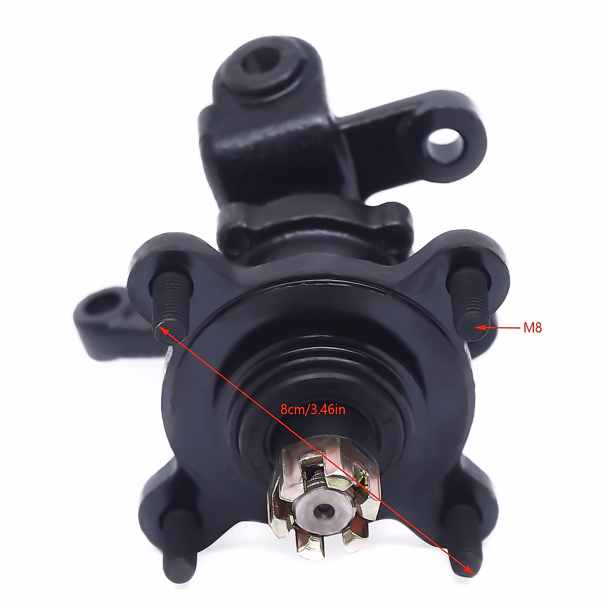 Front Side Suspension + Shock Swing Arm Kit, DIY Parts For Quad Bike Buggy/Electric ATV/Go Kart (Us Stock)